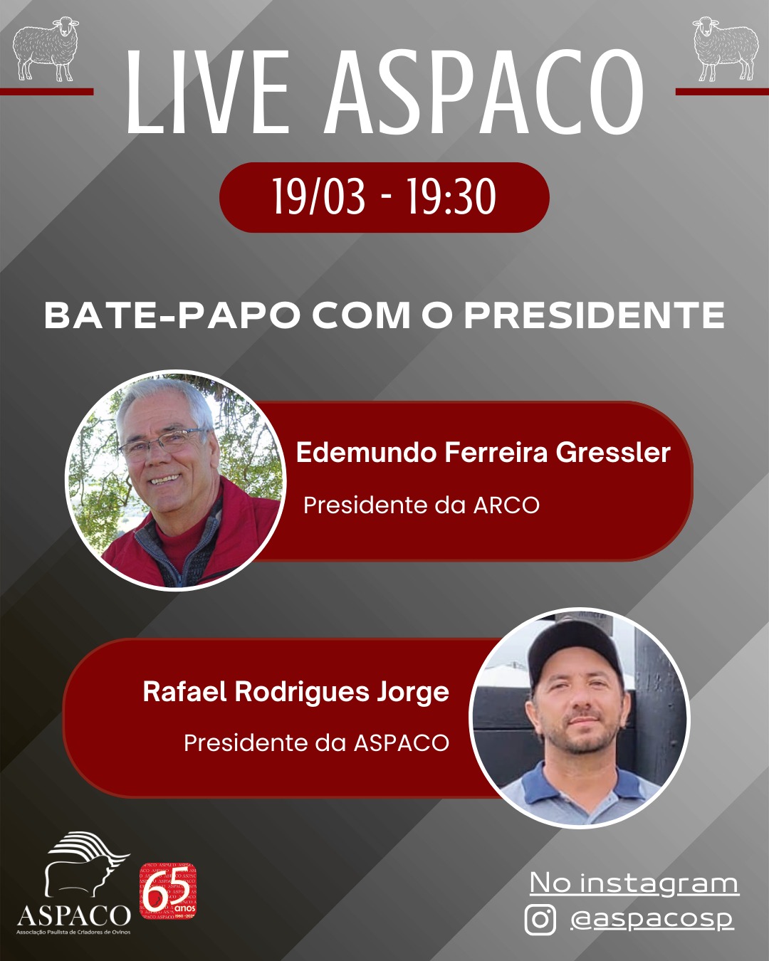 Live ASPACO recebe presidente da ARCO para bate-papo sobre a ...